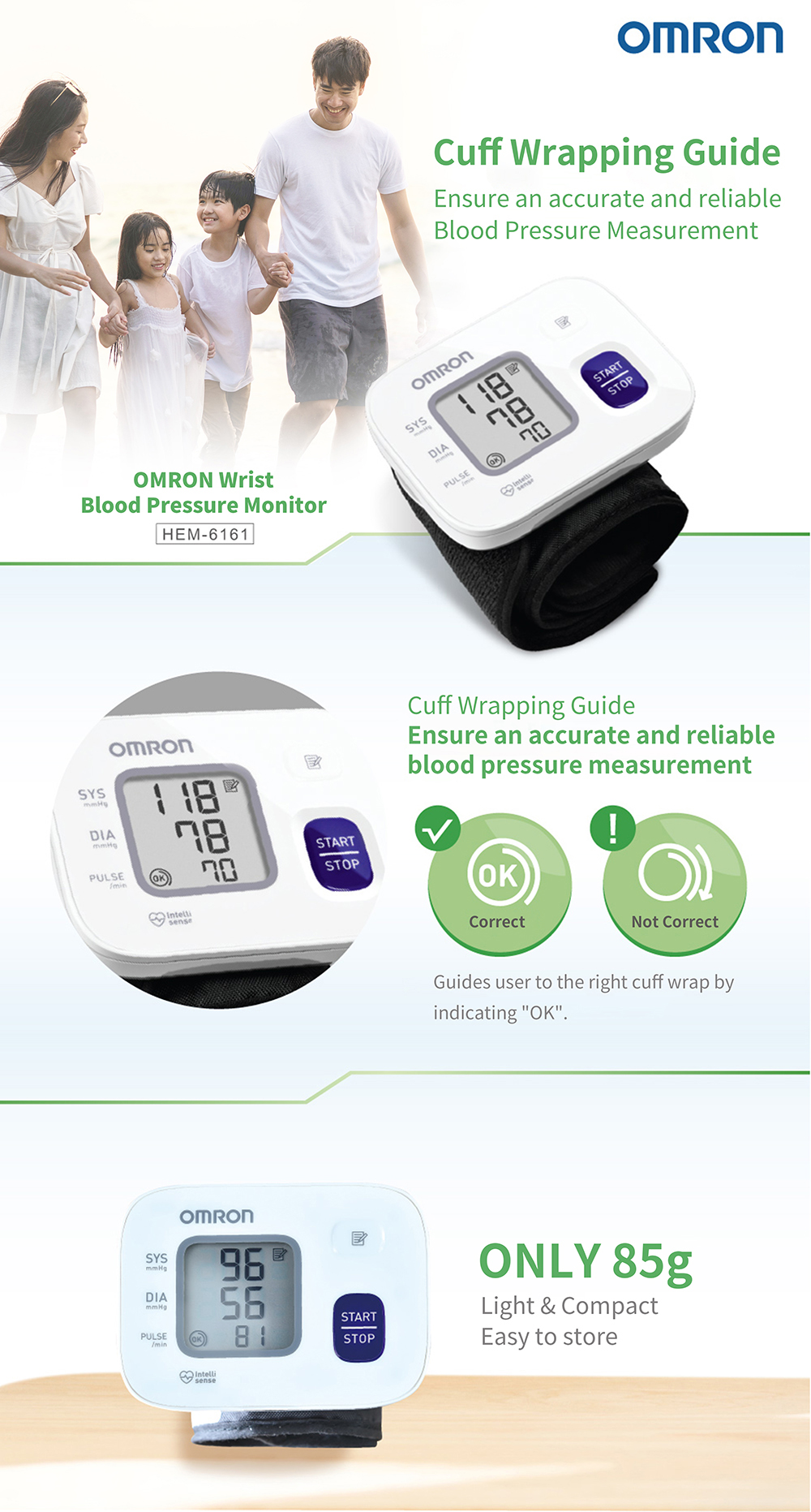 NEW STAR COMPANY LTD. OMRON - HEM-6161 Wrist Blood Pressure Monitor