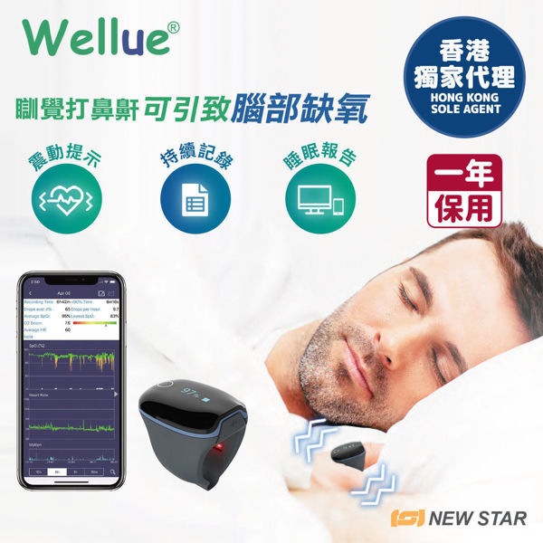 NEW STAR COMPANY LTD. Wellue - O2Ring™ Wearable Oxygen Monitor